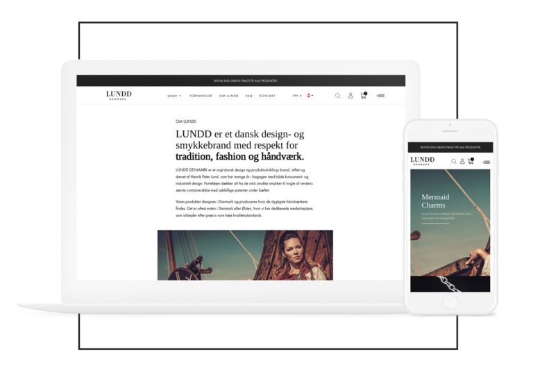 Unikt brand-site & produktlancering – Bulldesign
